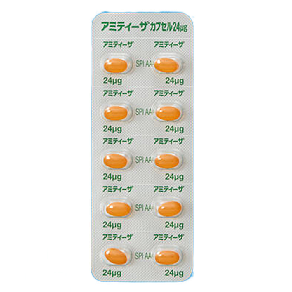 AMITIZA Capsules 24mcg [Brand Name] – ZEN PHARMACY JAPAN