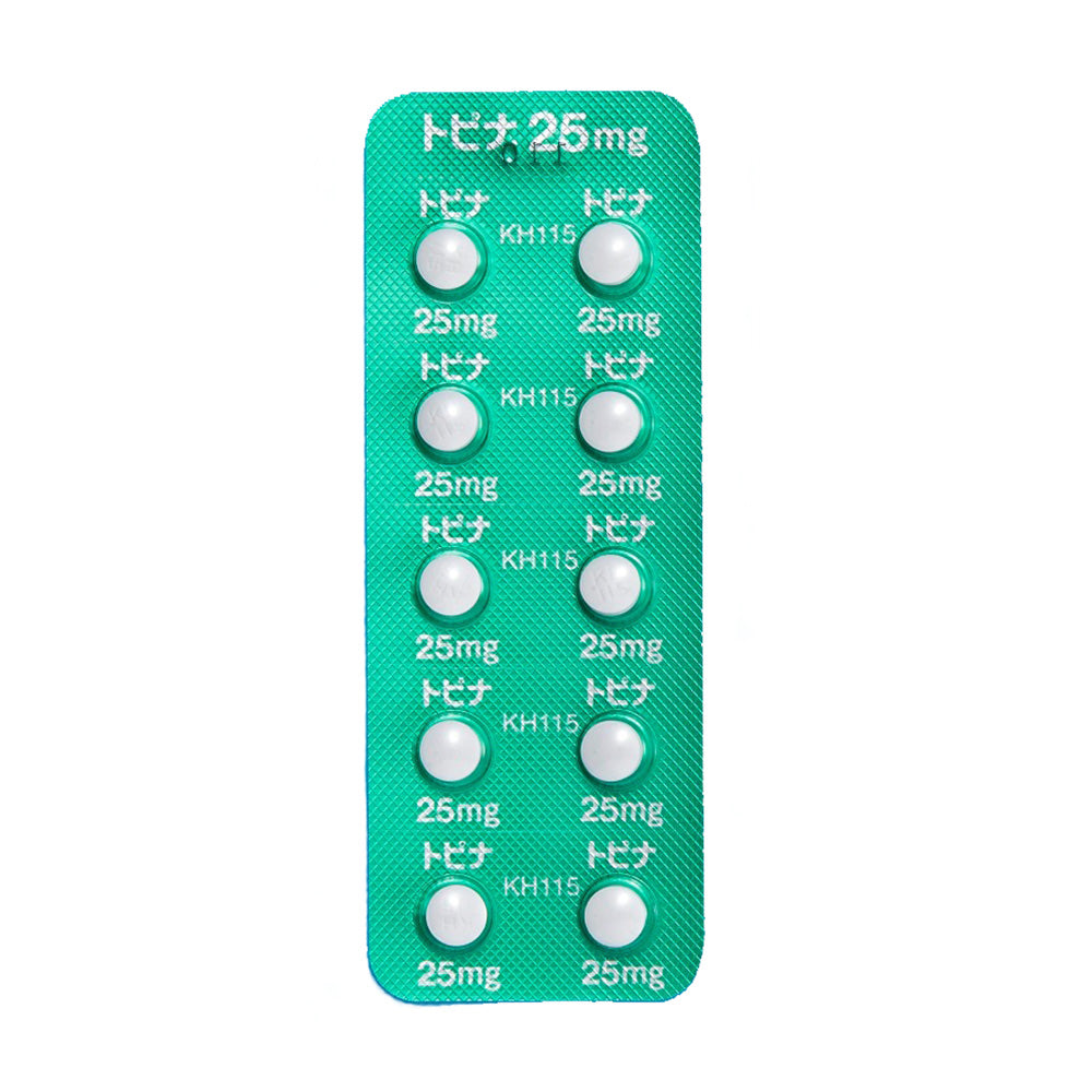 TOPINA Tablets 25mg [Brand Name] – ZEN PHARMACY JAPAN